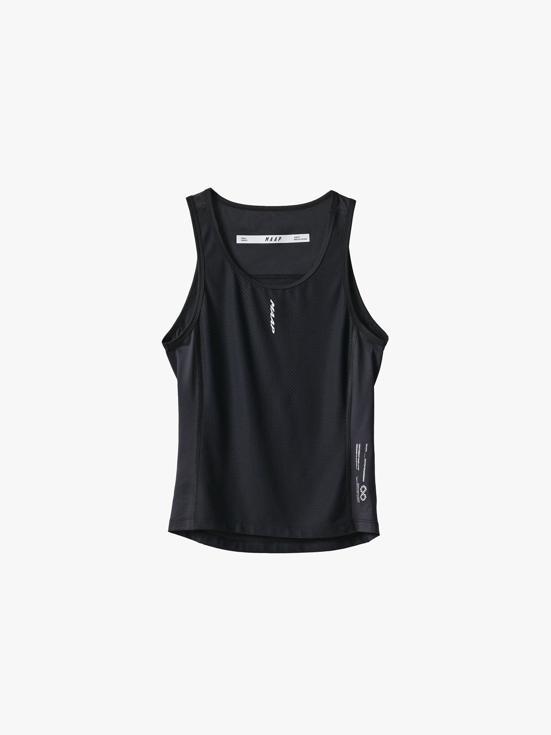 MAAP Women's Mesh Base Layer Black | Women's Cycling Base Layer | CYCLISM